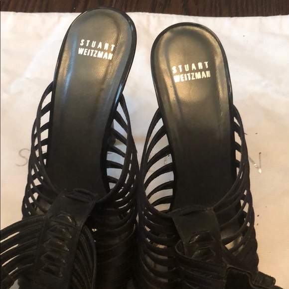 Stuart Weitzman | Shoes | Stuart Weitzman Black Platform Sandals | Poshmark